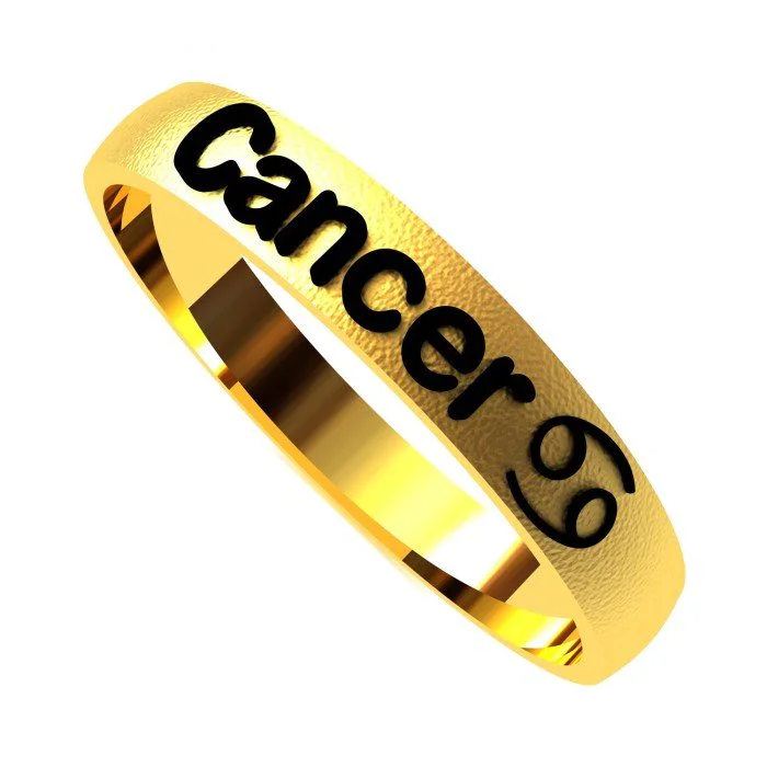 Cancer Zodiac Sign Ring - 49jewels.com