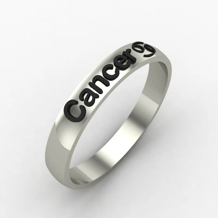 Cancer Zodiac Sign Ring | 49jewels.com