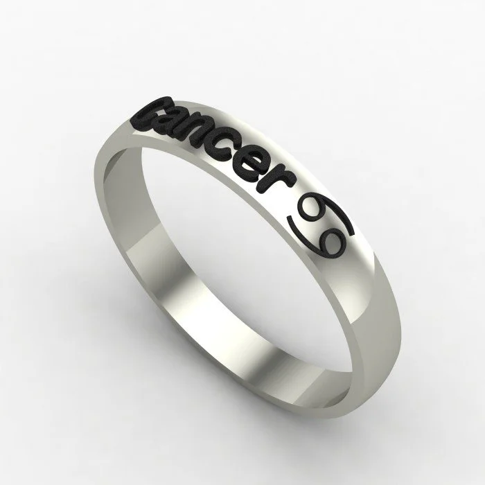 Cancer Zodiac Sign Ring | 49jewels.com